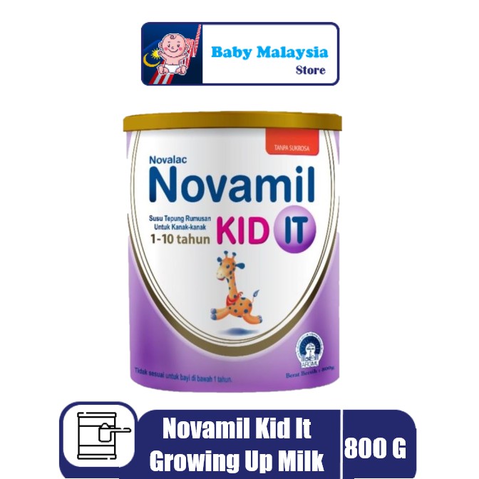 Novamil Kid It Growing Up Milk 800G | Shopee Malaysia