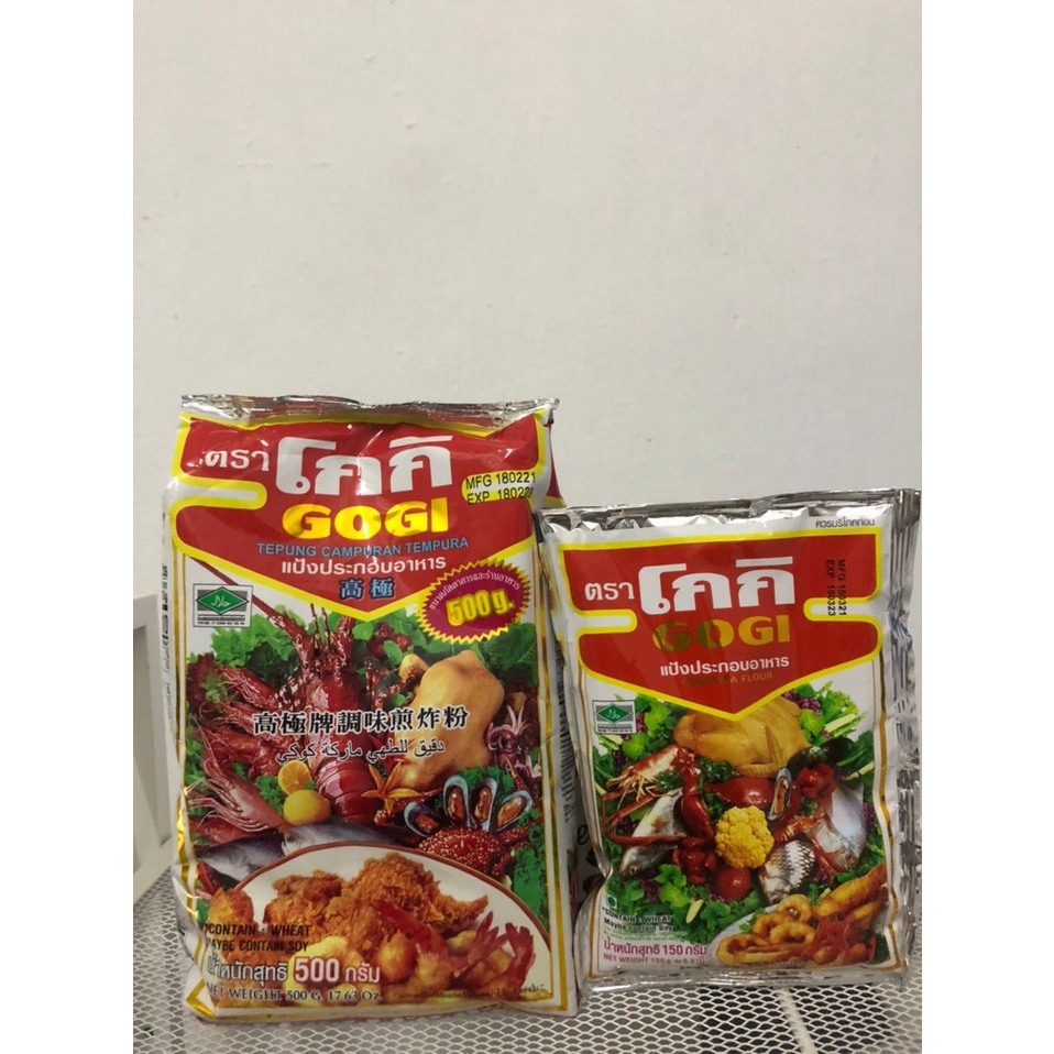 GOGI TEMPURA FLOUR 500G/ 150G PRODUCT OF THAILAND | Shopee Malaysia