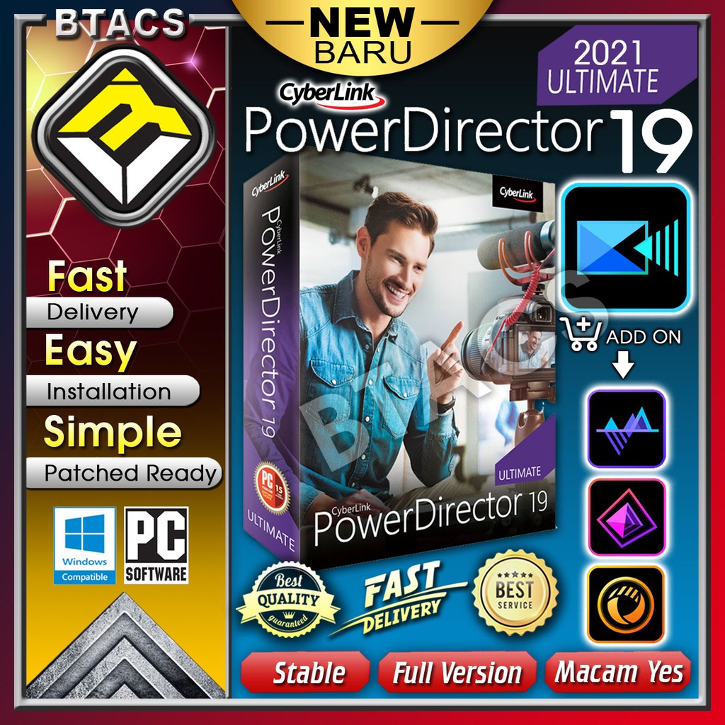 🔥CyberLink PowerDirector 20 Collection | No Watermark | Full Version ...