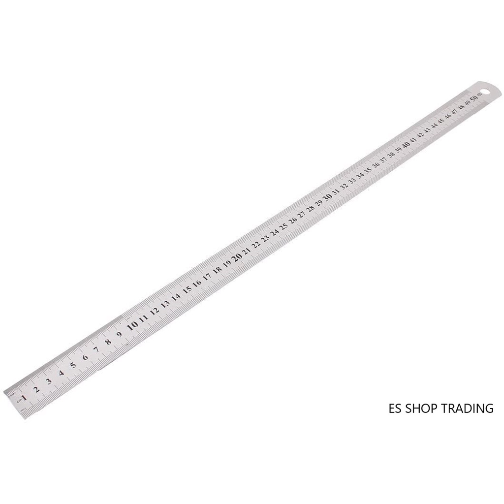 Stainless Steel Double Sided Ruler 15cm / 30cm / 50cm, L-Square 90 ...