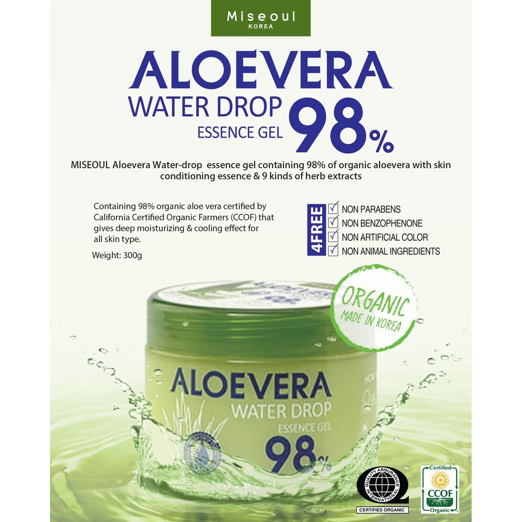 MISEOUL, Water Drop Essence Gel 300g (Made in Korea) | Shopee Malaysia
