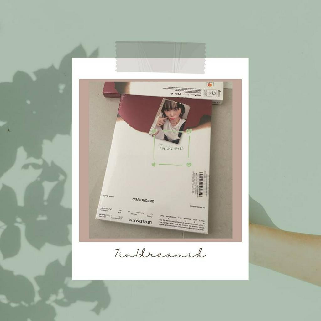 1st Studio Album'Unforgiven' Weverse Japan Lucky Draw- Le Sserafim ...
