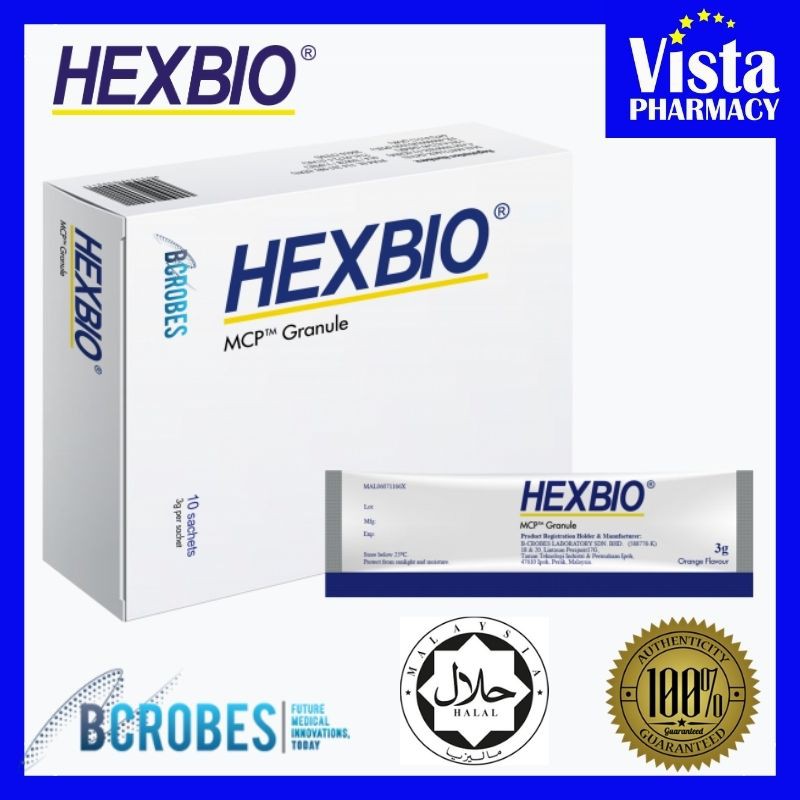 HEXBIO® MCP Granule 10 sachets [Exp: 12/2025] | Shopee Malaysia