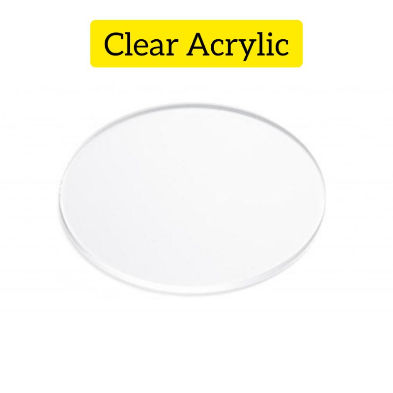 Acrylic Round Shape/Clear Acrylic/Acrylic Bulat | Shopee Malaysia