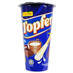 Topfer Crunchy Sticks Milk & Chocolate Flavours 40g | Shopee Malaysia
