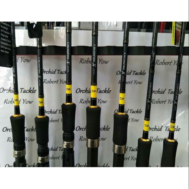 Daiwa Rod Crossfire X Baitcast dan Spinning rod🔥Original Daiwa🔥 | Shopee Malaysia