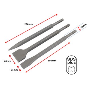 Heavy Duty SDS Stone Chisel Wall Hack Chisel Impact Drill Chisel ...