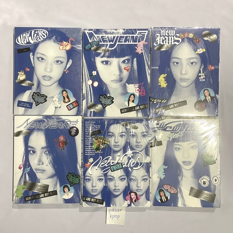 [READYSTOCK] NewJeans - 1st EP [NEW JEANS] Bluebook ver. | Shopee Malaysia