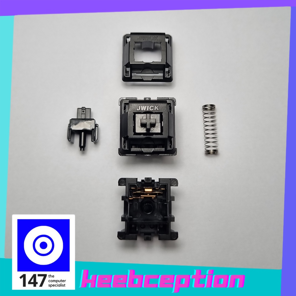 JWK / JWICK Black V2 POM Linear Switch (10 pcs) | Shopee Malaysia