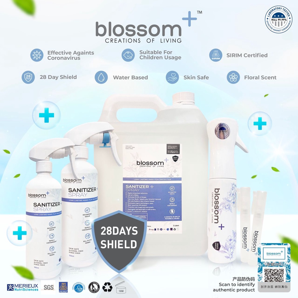 Blossom Sanitizer Spray Hand Sanitiser Blossom Sanitiser Hand Sanitizer ...