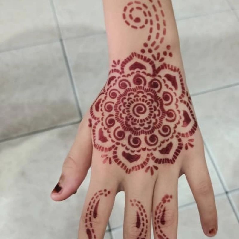 💄 Rufala Henna Beauty 💄💅🏻💅 Inai Lukis Inai Ukirfree Postage Shopee Malaysia