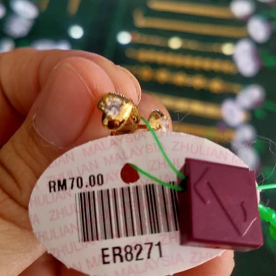 ORIGINAL ZHULIAN Subang Paku Love by Zhulian ER5000 | Shopee Malaysia