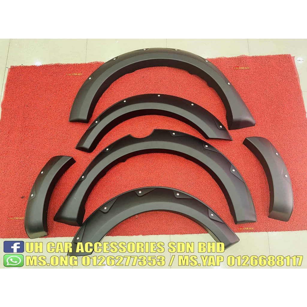 MITSUBISHI TRITON 2015 2016 2017 2018 ABS FENDER ARCH FLARES FLARE | Shopee Malaysia