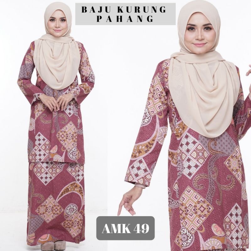 BAJU KURUNG PESAK ENGLISH COTTON | Shopee Malaysia