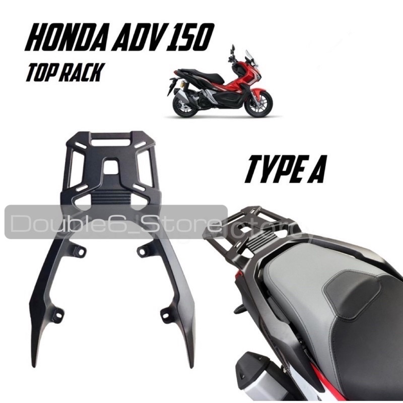 Honda ADV 150 Monorack Top Rack Bracket Rear Luggage Rak Heavy Duty ...