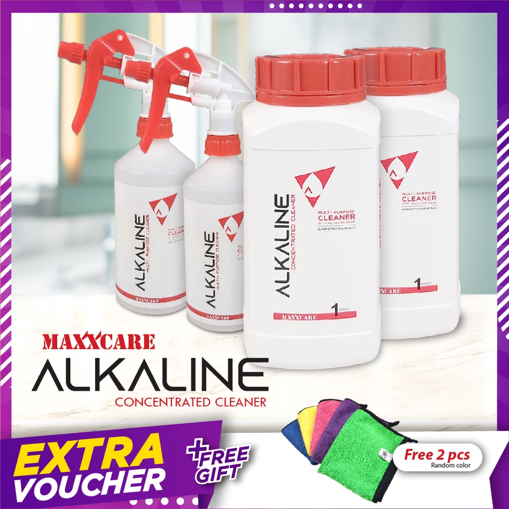 Maxxcare Multi Purpose Concentrated Cleaner Refill Pack 1000ml | Shopee ...