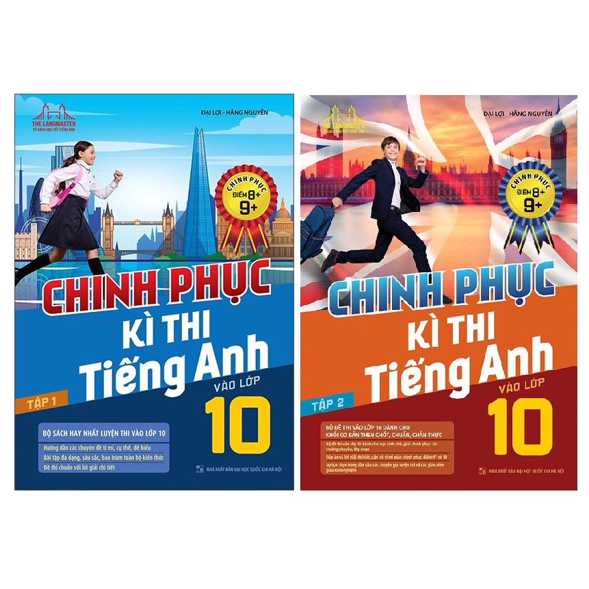 Book - Combo Conquer the 10th grade English exam, volume 1 + Volume 2 (conquer scores 8+,9 ...