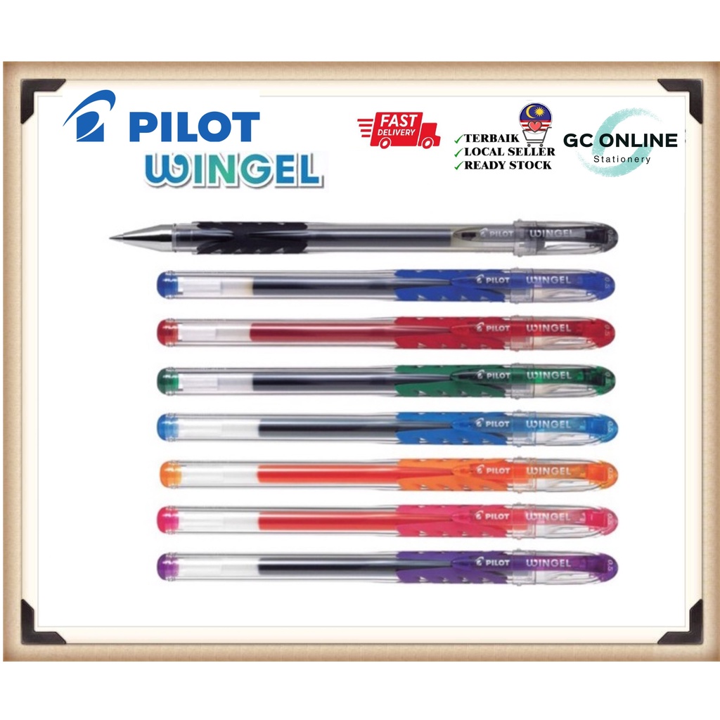 Pilot Wingel Gel Pen 0.5mm / 0.7mm (Refillable) | Shopee Malaysia