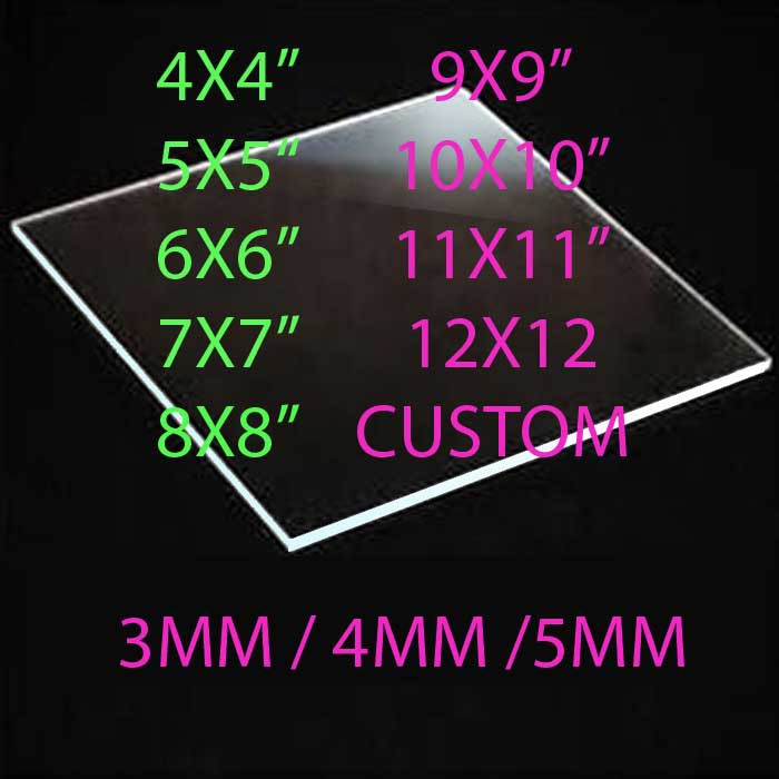 SQUARE ACRYLIC SHEET, PLASTIK EMPAT SEGI, PERSPEX SQUARE, ACRYLIC ...