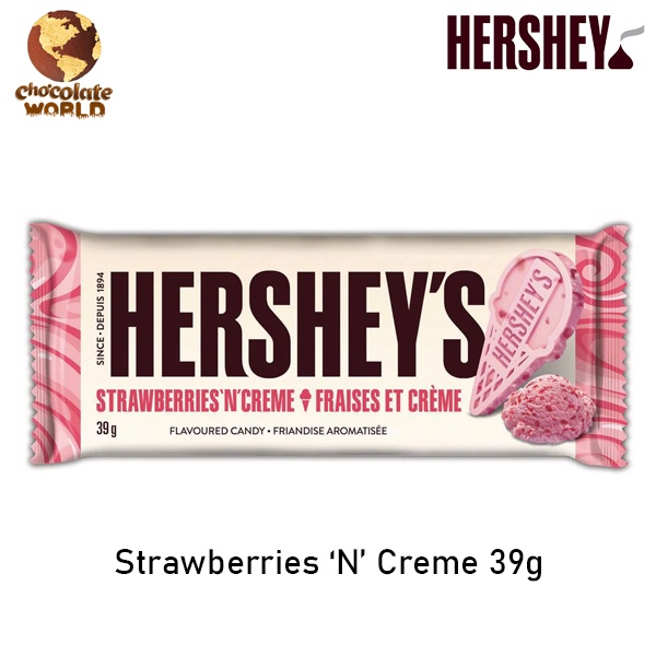 Hershey's Strawberries 'N' Creme 39g | Shopee Malaysia