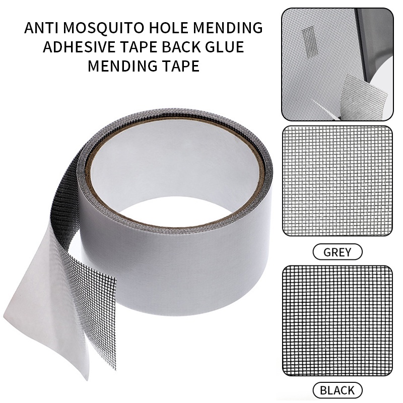 Mesh Screen Repair Tape Fiberglass Self-Adhesive Covering up Holes To ...