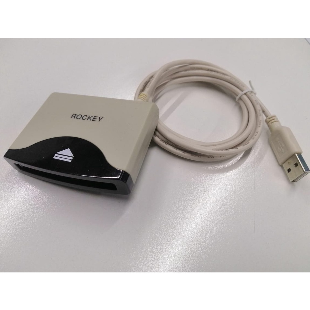 ROCKEY200 USB CONTACT SMARTCARD READER [EOL, Clearance Item) | Shopee ...
