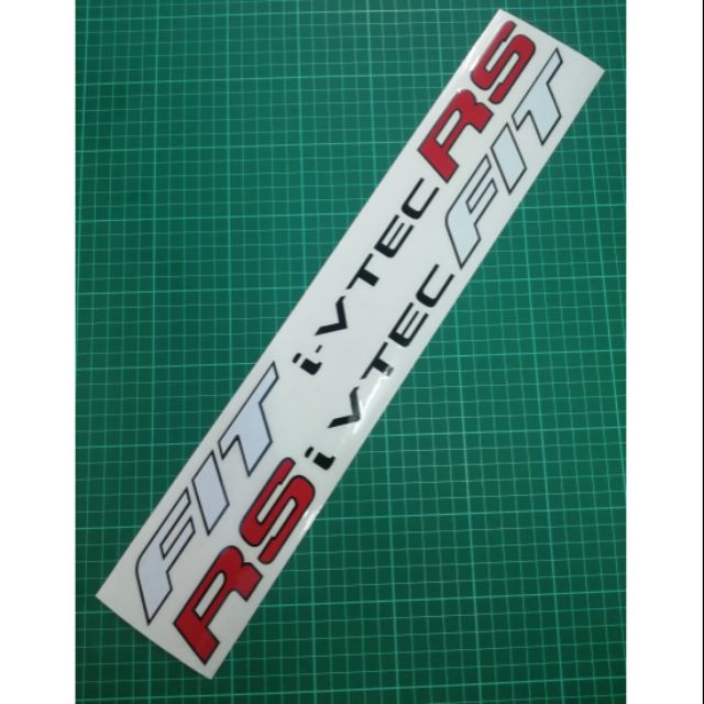 Car Sticker fit rs (side body sticker) | Shopee Malaysia