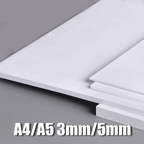 [Ready Stock] 3mm/5mm A4/A5 Thickness White PVC Foam Board Sheets ...