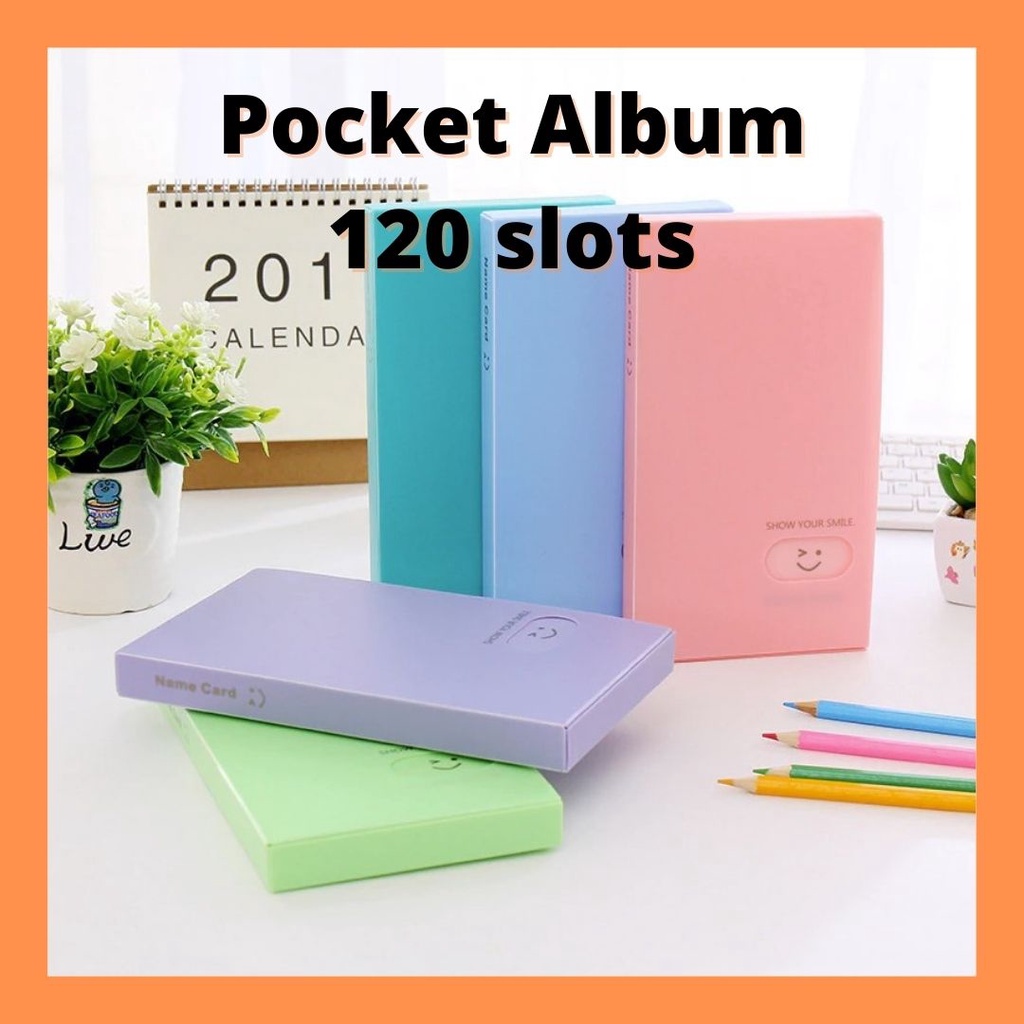 Pocket Album Holder Collection Gift Card Gold Bar Items Business Folder ...