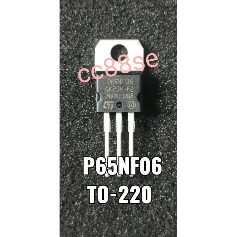 STP65NF06 P65NF06 65NF06 65N06 TO-220 N-CHANNEL MOSFET FET | Shopee ...