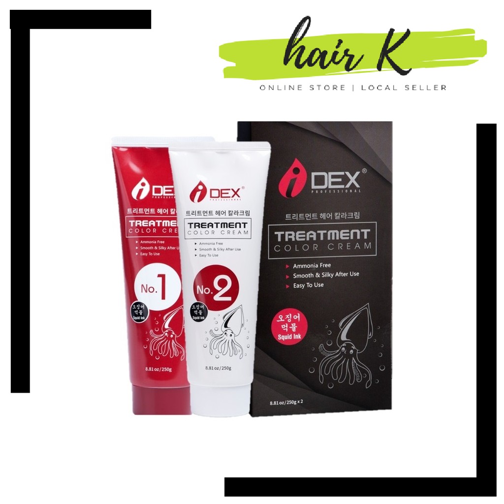IDEX Squid Ink Treatment Color Cream - 250ml x 2 | Shopee Malaysia