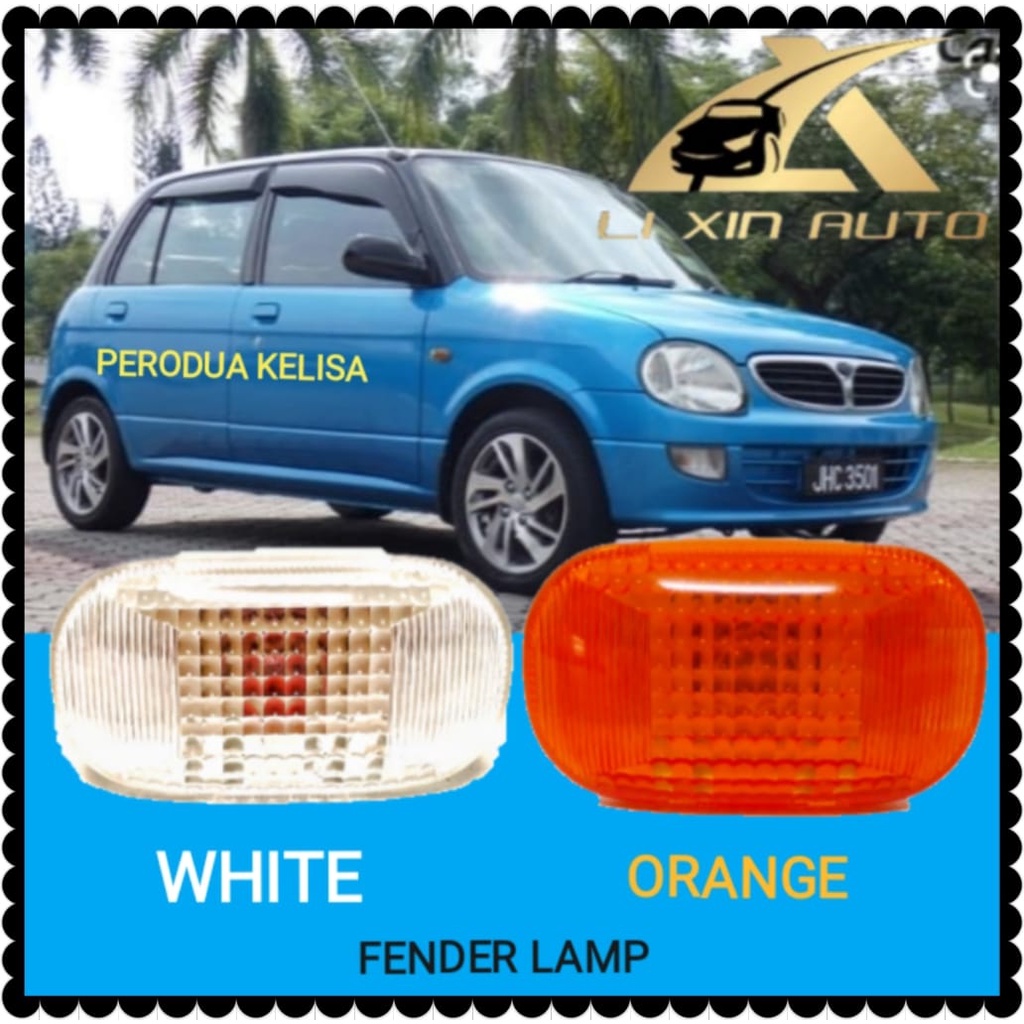 PERODUA KELISA/KENARI ORIGINAL FENDER LAMP SIDE LAMP ( MADGUARD LAMP ...