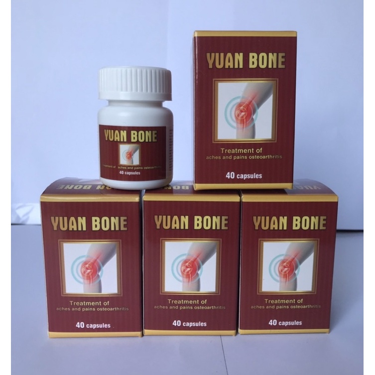 Combo of 2 Boxes of Yuan Bone, Malaysia, Each Box of 40 Tablets ...
