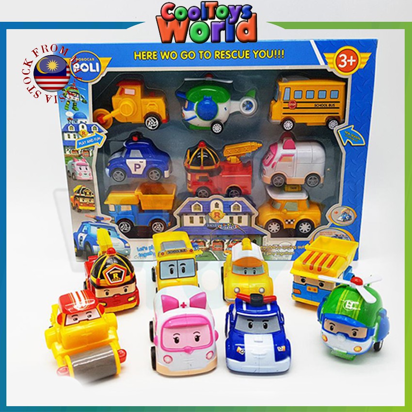 Robocar 8 IN 1 or 12 IN 1 Transformation Car | Policar Toys for ...