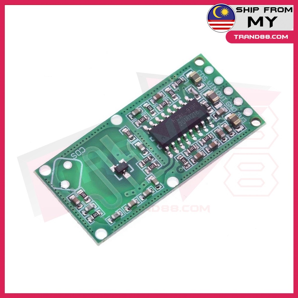RCWL-0516 Doppler Radar Sensor Motion Detector Microwave Module for ...