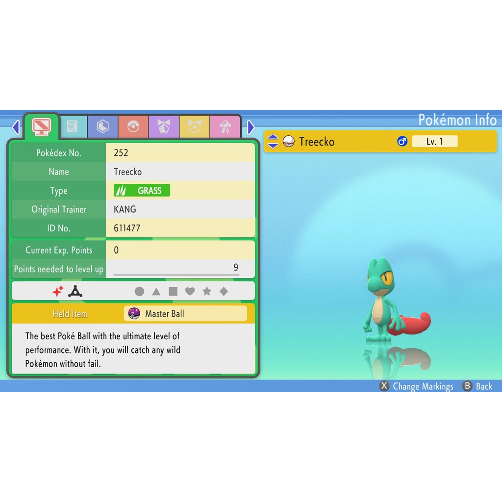 Pokemon Brilliant Diamond & Shining Pearl - 6IV Shiny Treecko | Shopee ...