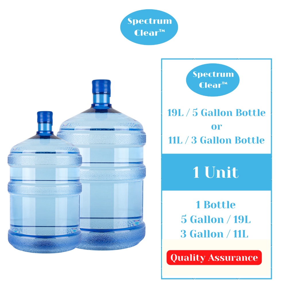 3 Gallon 11L / 5 Gallon 19L Empty Bottle / Botol Kosong / Tabung Air ...