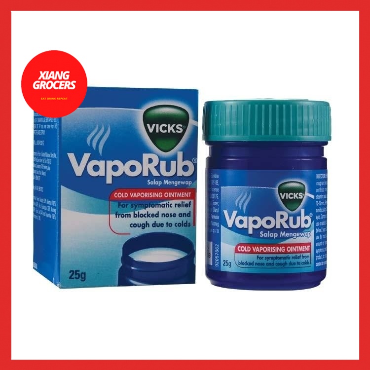 Vicks Vapo Rub ( Original ) 25g | Shopee Malaysia