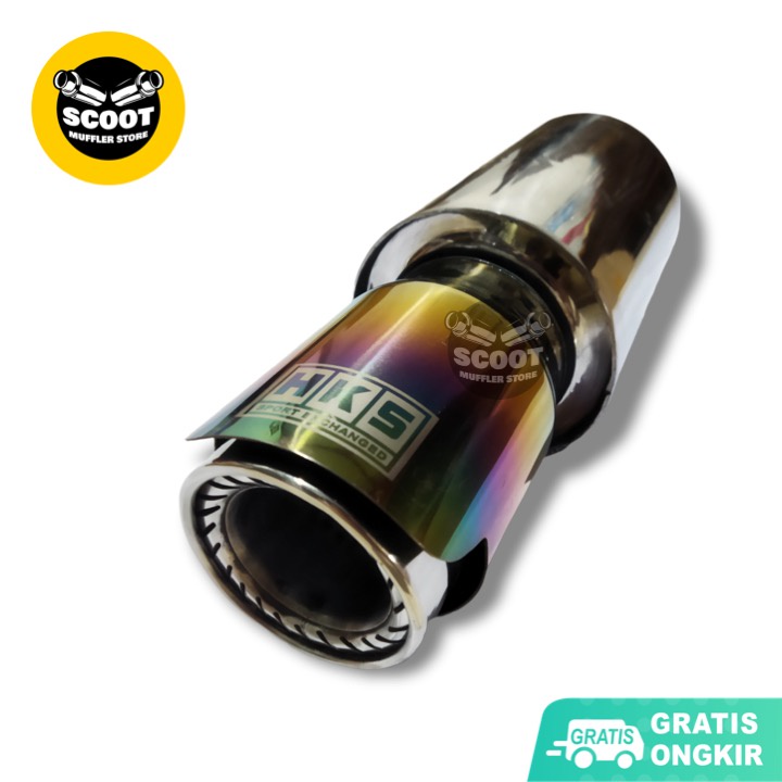 Racing car exhaust hks car exhaust, soft, cool, suitable for all avanza ...
