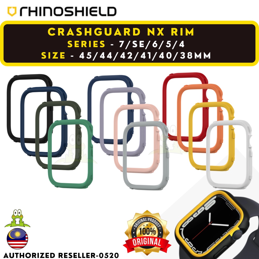 RHINOSHIELD CrashGuard NX Rim Case for Apple Watch iWatch Rim Series 7 ...