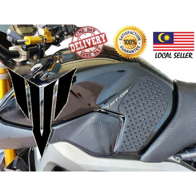 🇲🇾 READY‼️ YAMAHA MT-09 Tracer Protector Anti Slip Tank Pad Gas MT09 ...