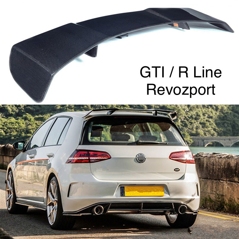 Volkswagen Golf mk7 mk7.5 r tsi gti revozport carbon fiber fibre ...