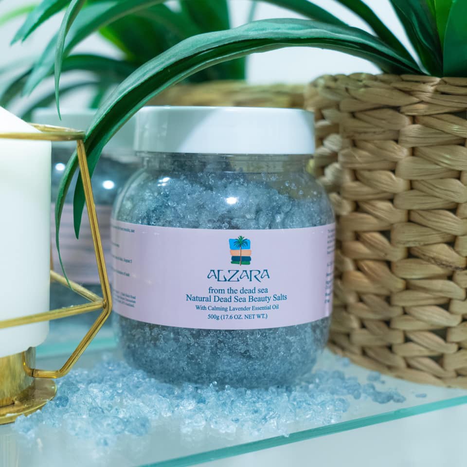 Cosway Alzara Natural Dead Sea Beauty Salts contain Calming Lavender ...