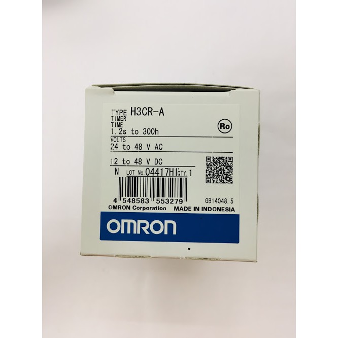 OMRON TIMER H3CR-A AC24-48/DC12-48 | Shopee Malaysia