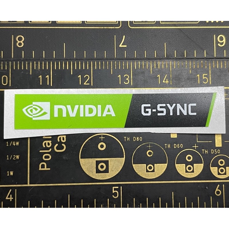 2020 G-SYNC nVidia logo Sticker, original | Shopee Malaysia