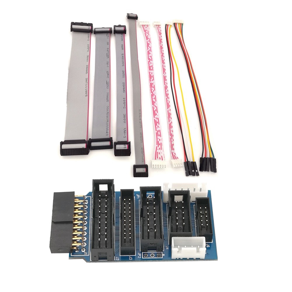 Multi-function JLINK V8 V9 Plate Adapter JTAG to SWD Support for ULINK2 ...