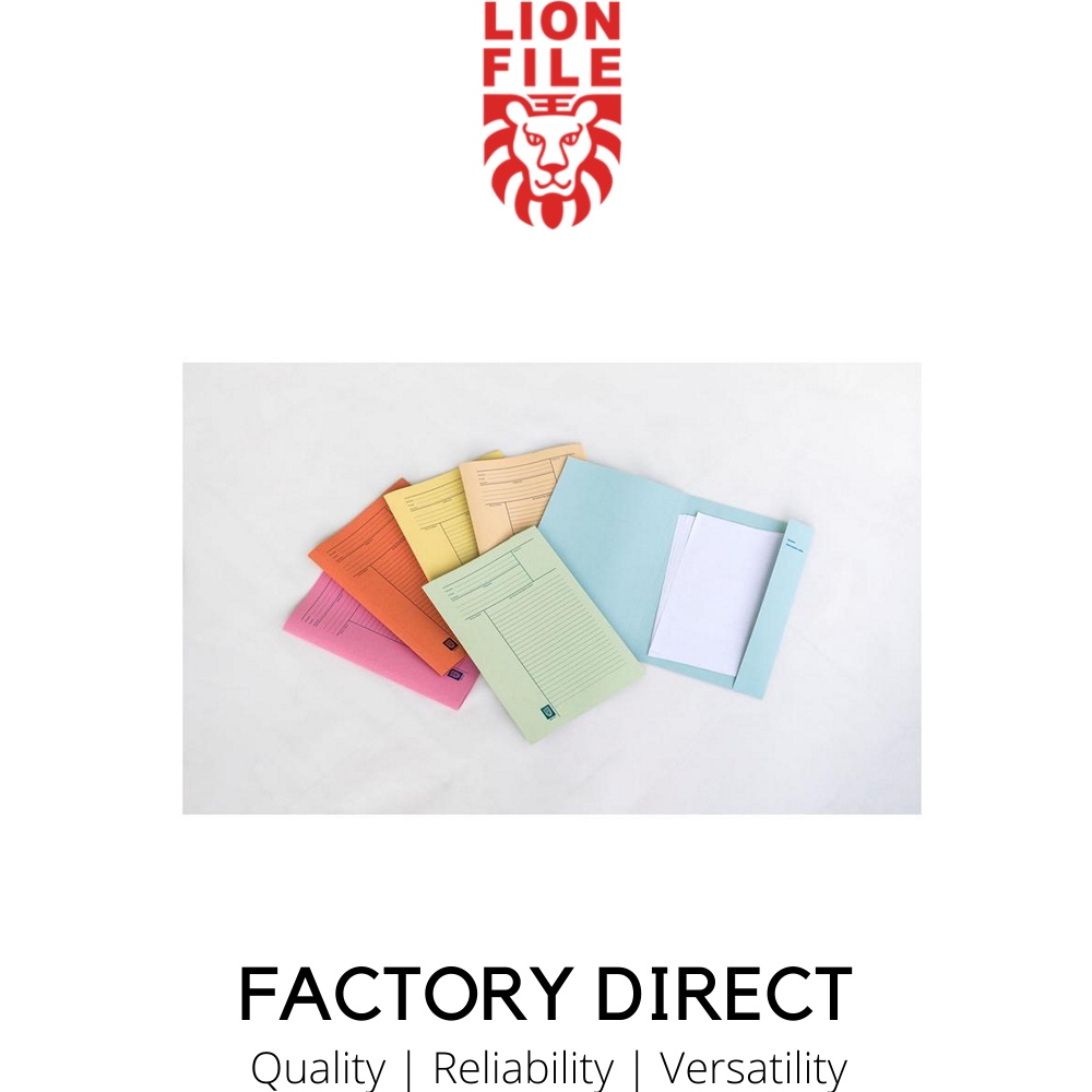 Colored Minute File - 200gsm. For meeting minutes and easy pocketing of ...