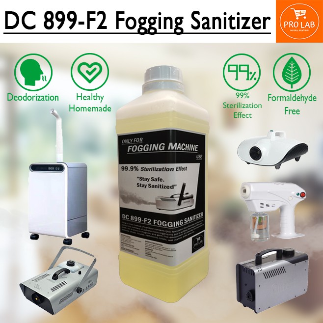 Fogging Sanitizer/Disinfectant liquid 1 Liter [READY STOCK] | Shopee ...
