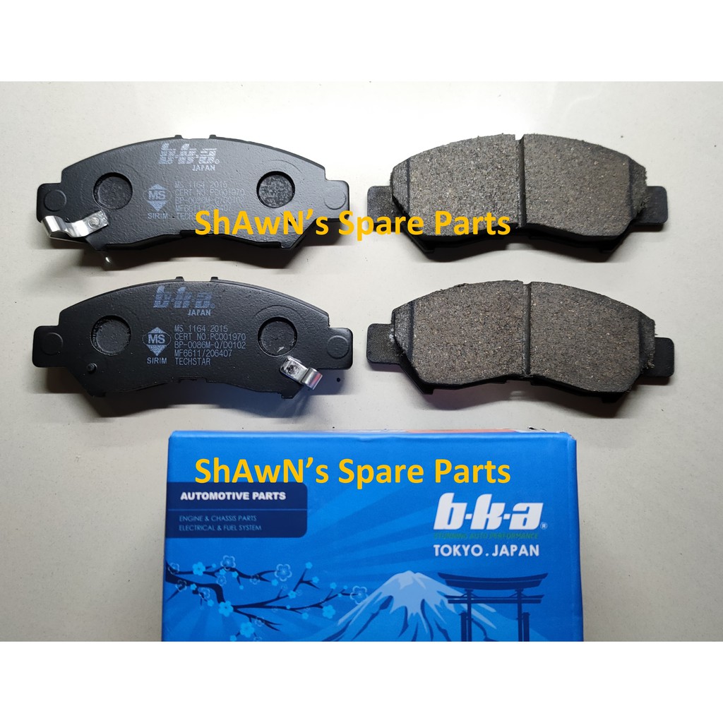 FRONT BKA CERAMIC Disc Brake Pad Perodua Myvi D20N 2018-2023 3rd GEN ...