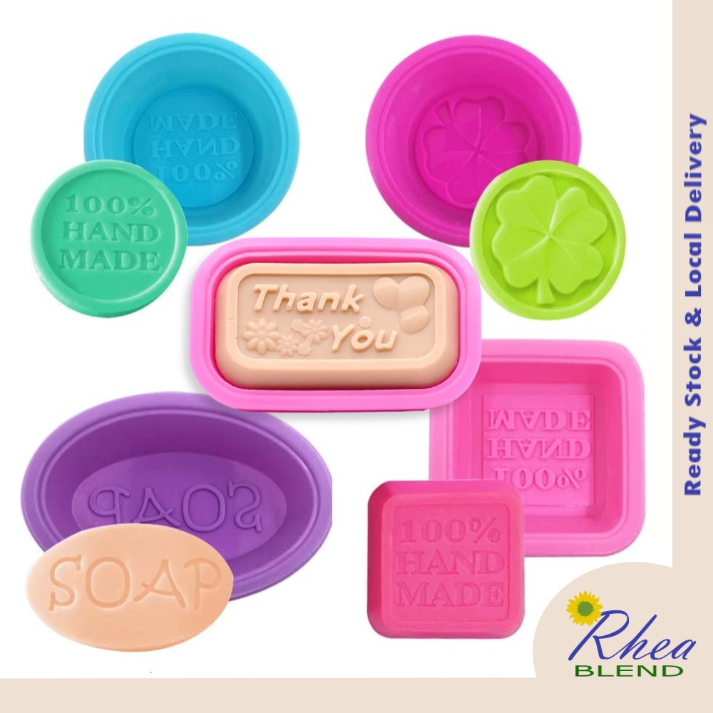 Silicone Mould 100% Handmade Soap Mini Cake Candle Jelly Baking Mold ...